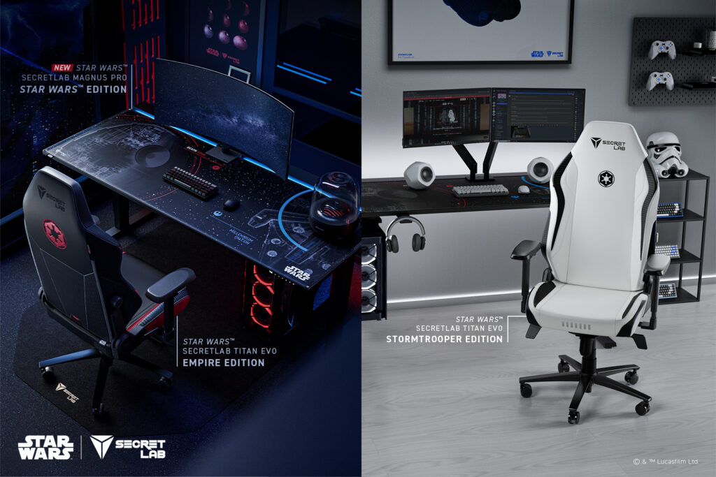 Celebrate a galaxy far, far away with the STAR WARS™ | Secretlab ...